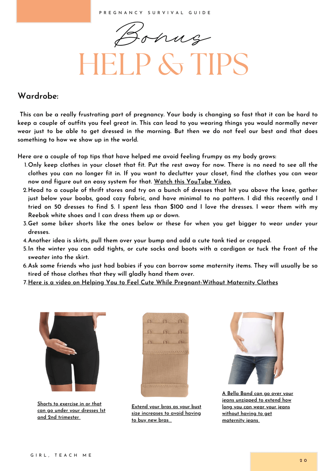 10 Helpful Maternity Clothes Hacks Revealed - Girl Teach Me